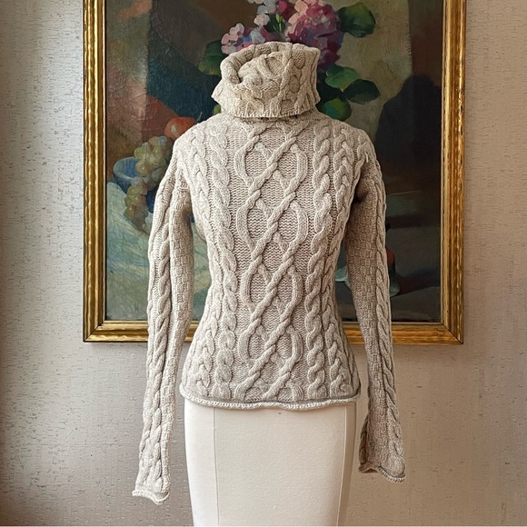 Vintage | Sweaters | Vintage Irish Cable Knit Sweater | Poshmark